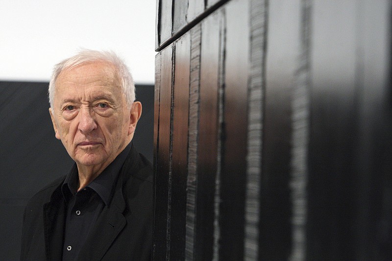 Soulages, iconic French painter of black, dies at 102
