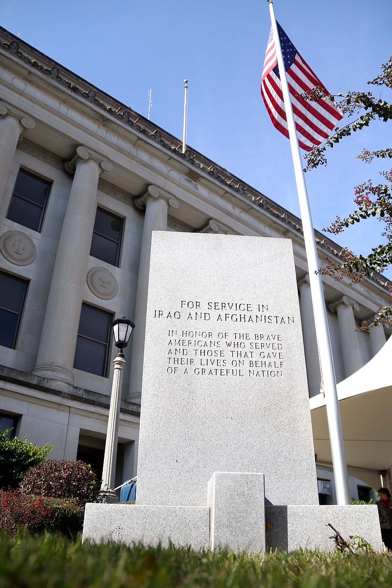 Etched in stone: Union County Courthouse monuments | El Dorado News