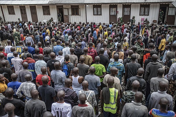 3,000 Congo recruits start training | Northwest Arkansas Democrat-Gazette