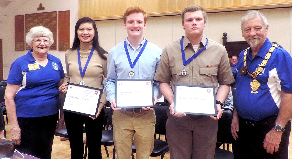 Elks recognize students from Mountain Pine, Jessieville | Hot Springs ...