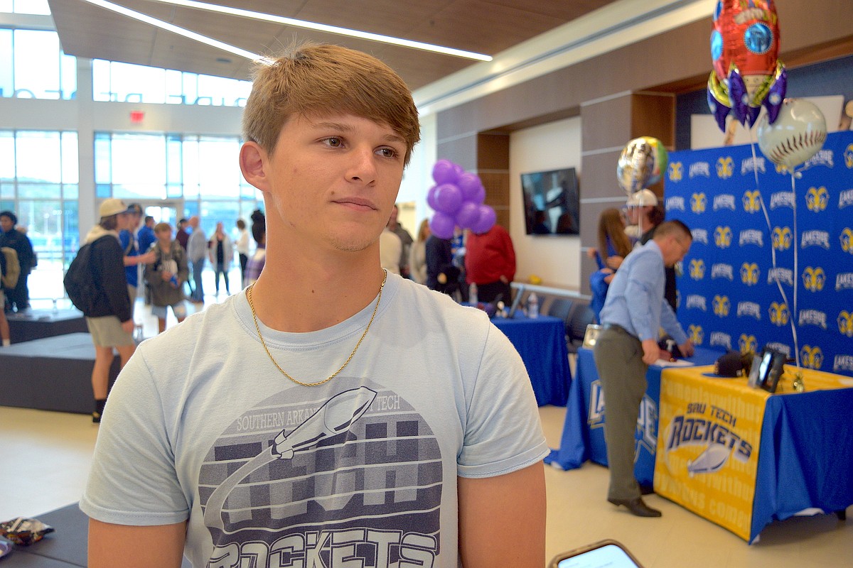 WATCH: Rams’ Tittle signs with SAU-Tech baseball | Hot Springs Sentinel ...