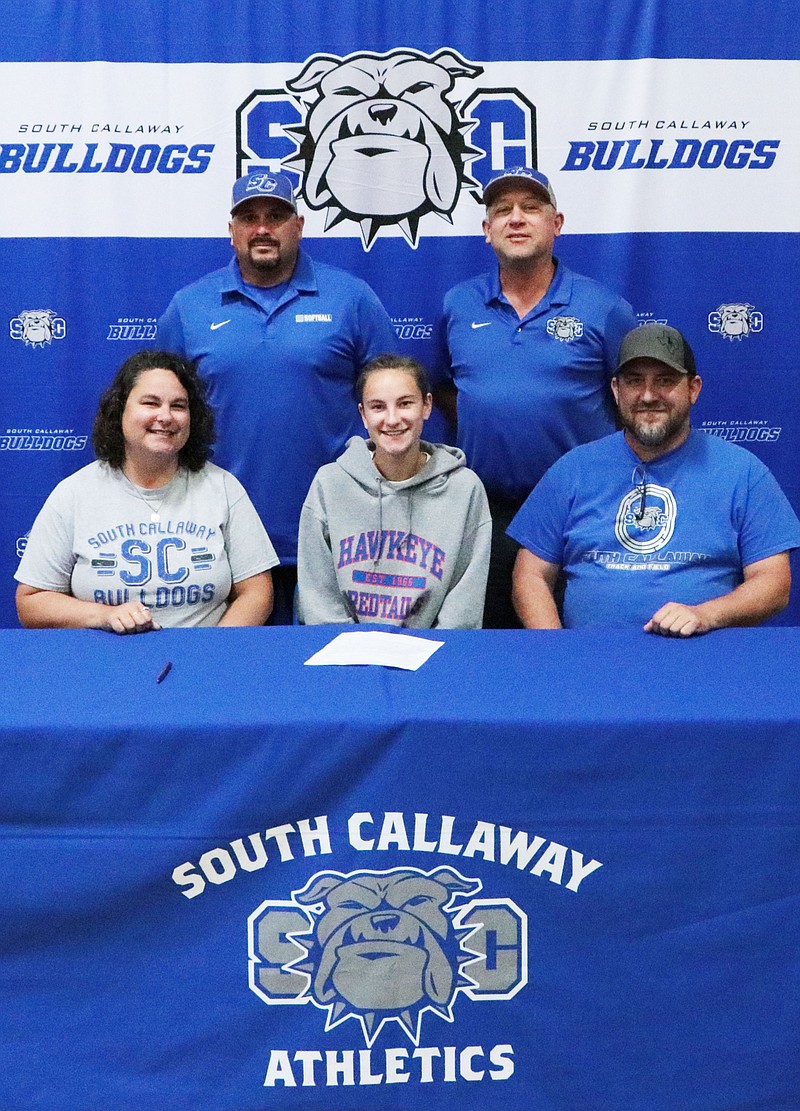 South Callaway softball’s Patrick signs with Hawkeye Community College ...