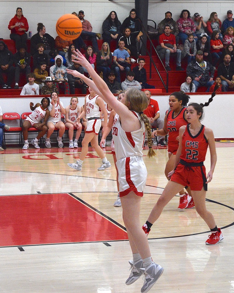 WATCH: Lady Red Devils trounce CMS | Hot Springs Sentinel Record