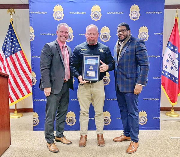 County deputy receives credentials from DEA | The Arkansas Democrat ...