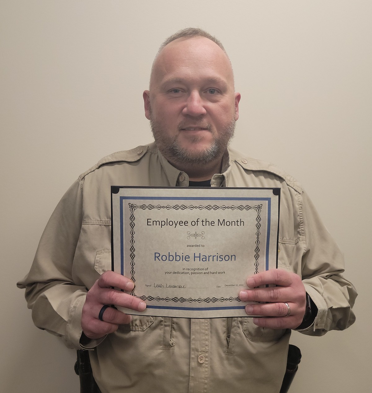 Callaway County December Employee of the Month: Robbie Harrison | Fulton Sun
