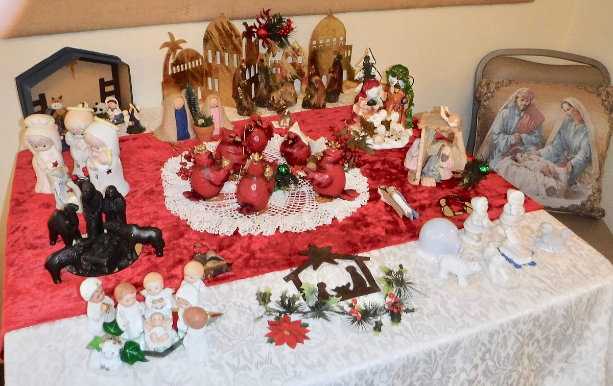 Nativity scenes decorate Hiwasse Church of the Nazarene | Westside ...