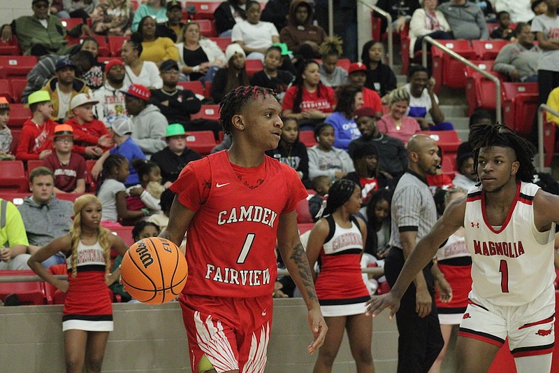 Camden Fairview Cardinals lose on the road to Magnolia 61-39
