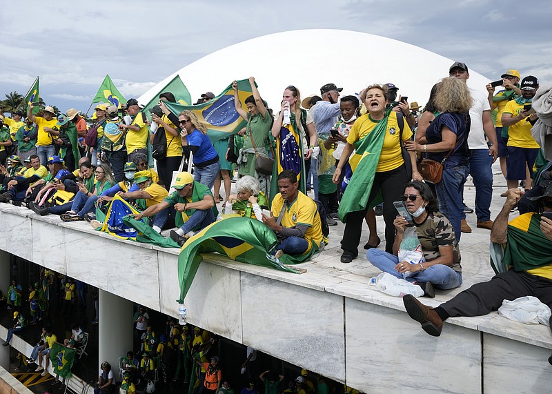 Pro-Bolsonaro Brazilians storm 3 government sites | Northwest Arkansas ...
