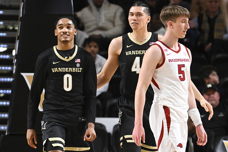 Vanderbilt rallies from 10 down, beats No. 15 Arkansas 97-84 | Texarkana Gazette