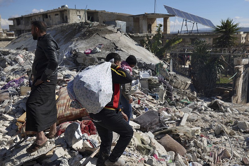 Hope fading as deaths in Turkey, Syria quake near 12,000 | The Arkansas ...