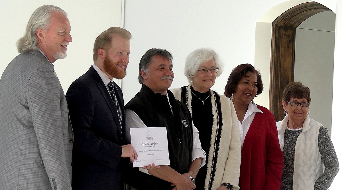 WATCH | Oaklawn Foundation gifts ASMSA $100,000 for Selig Hall ...