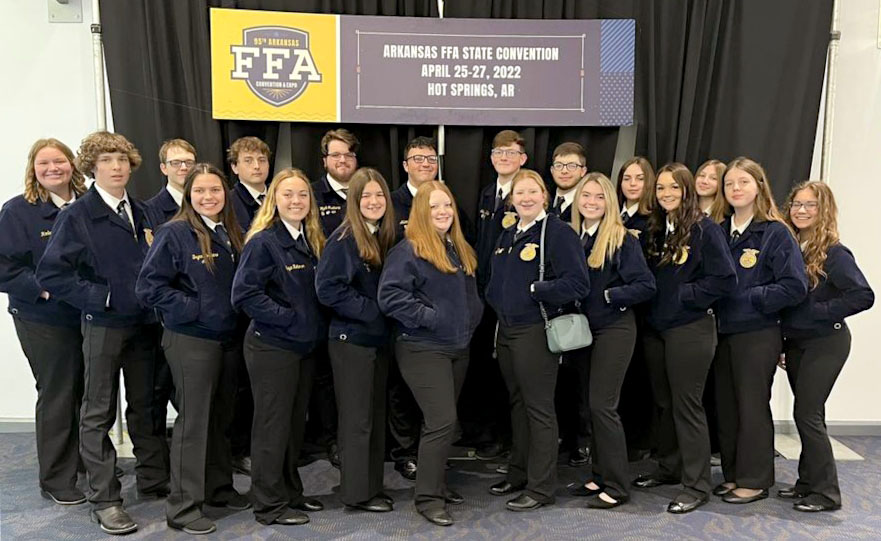 Gentry FFA members busy learning and serving with projects | Westside ...