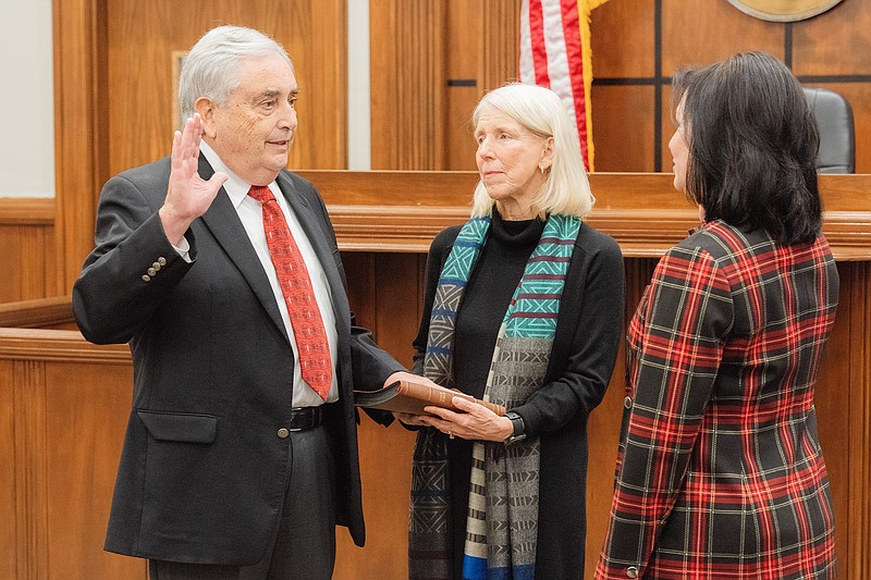 David Haak swears in as ARDOT’s newest Highway Commissioner | Magnolia ...