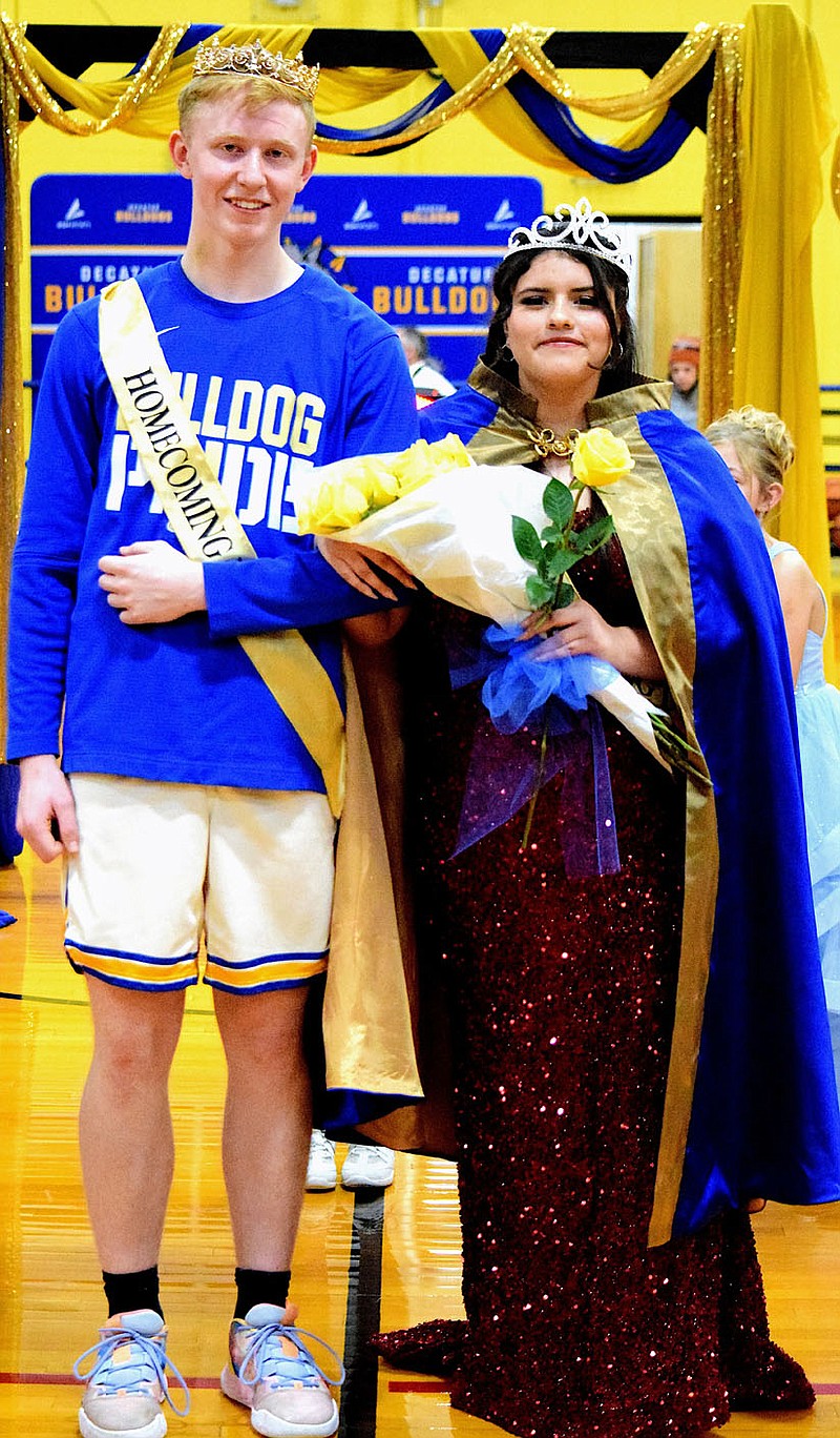 Brooks, Hernandez crowned king and queen at colors day ceremony ...