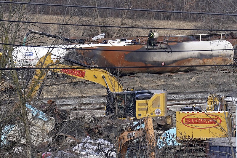 EPA: Rail line on the hook for Ohio spill | Northwest Arkansas Democrat ...