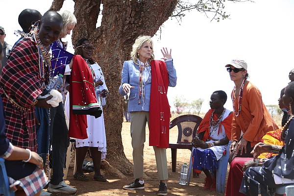 First lady pleads for African aid