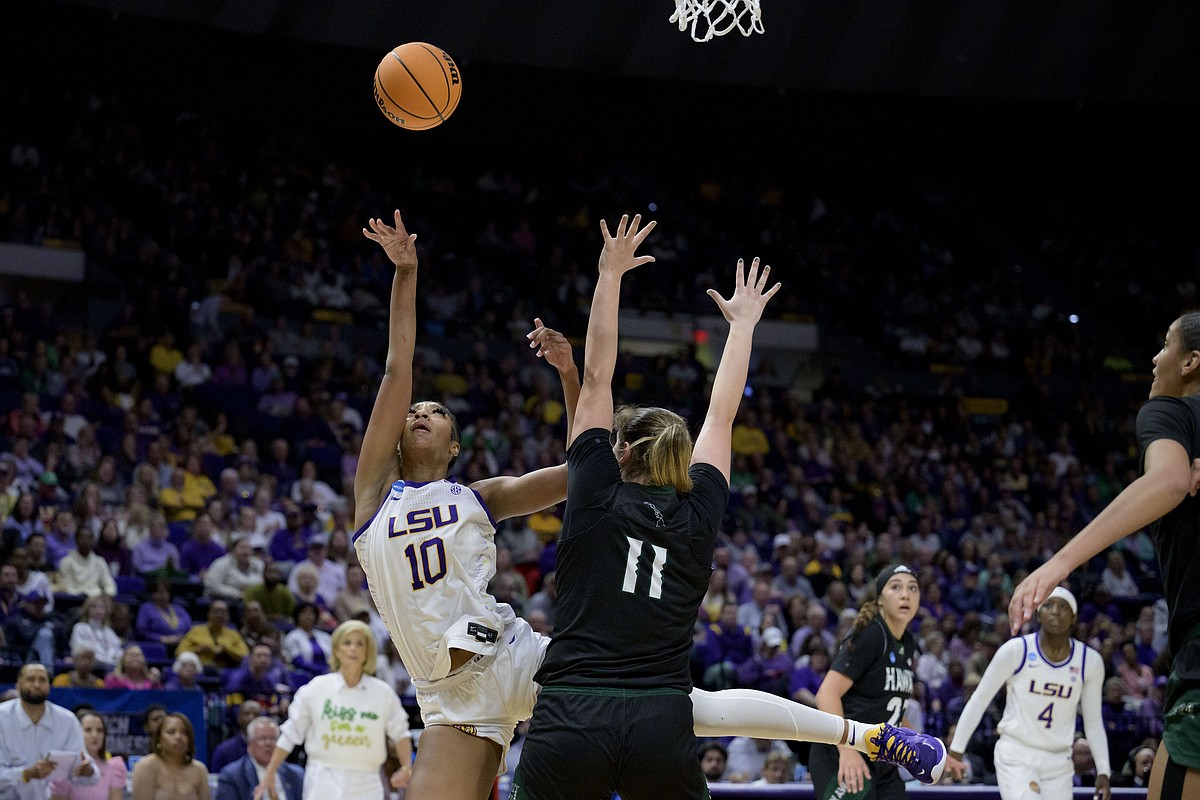 Inside game sends LSU to 2nd round | Northwest Arkansas Democrat-Gazette