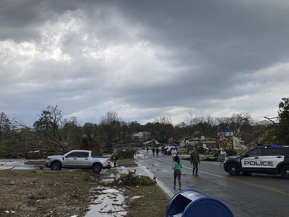 Injuries, damage from tornado reported in central Arkansas | El Dorado News