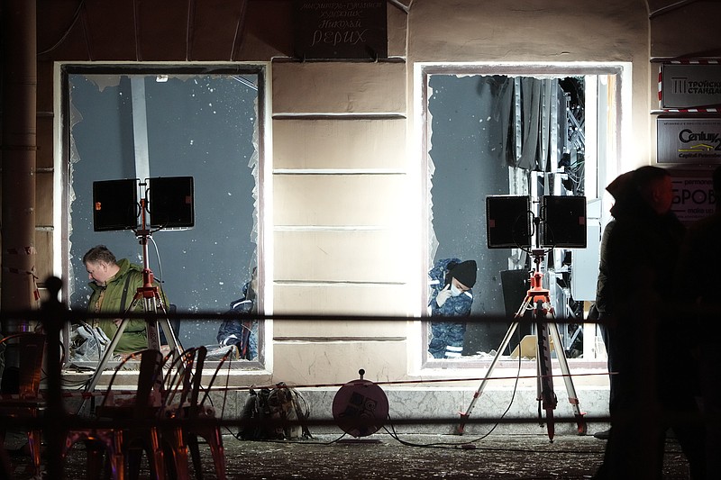 Cafe bomb kills Russian pro-war military blogger | The Arkansas ...