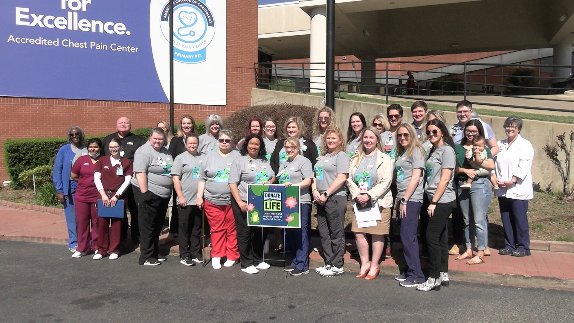 WATCH | NPMC raises flag to honor organ donation month | Hot Springs ...