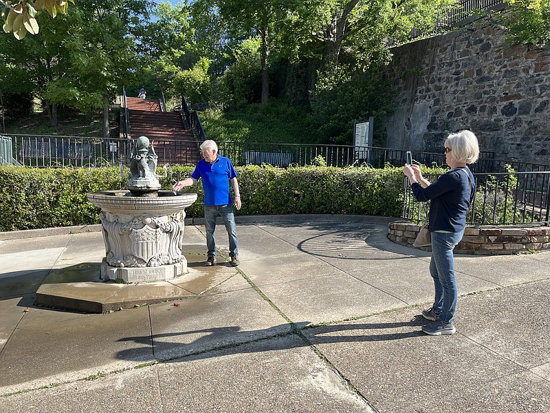WATCH | Over a century of use: Noble Fountain reopens | Hot Springs ...