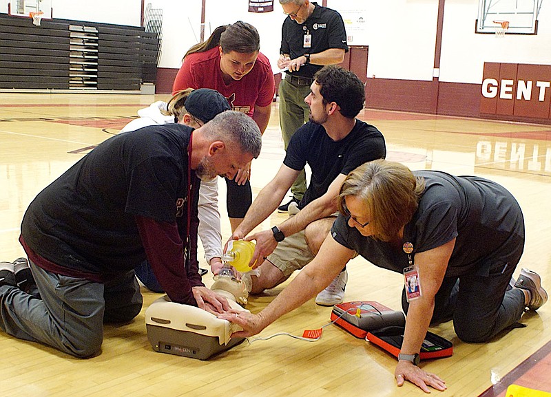 Gentry schools earn ‘Heart Safe School’ status | Westside Eagle Observer