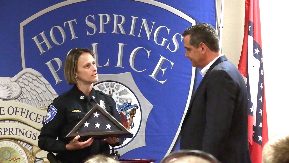 WATCH | Lt. Zaner retires after 17 years at HSPD | Hot Springs Sentinel ...