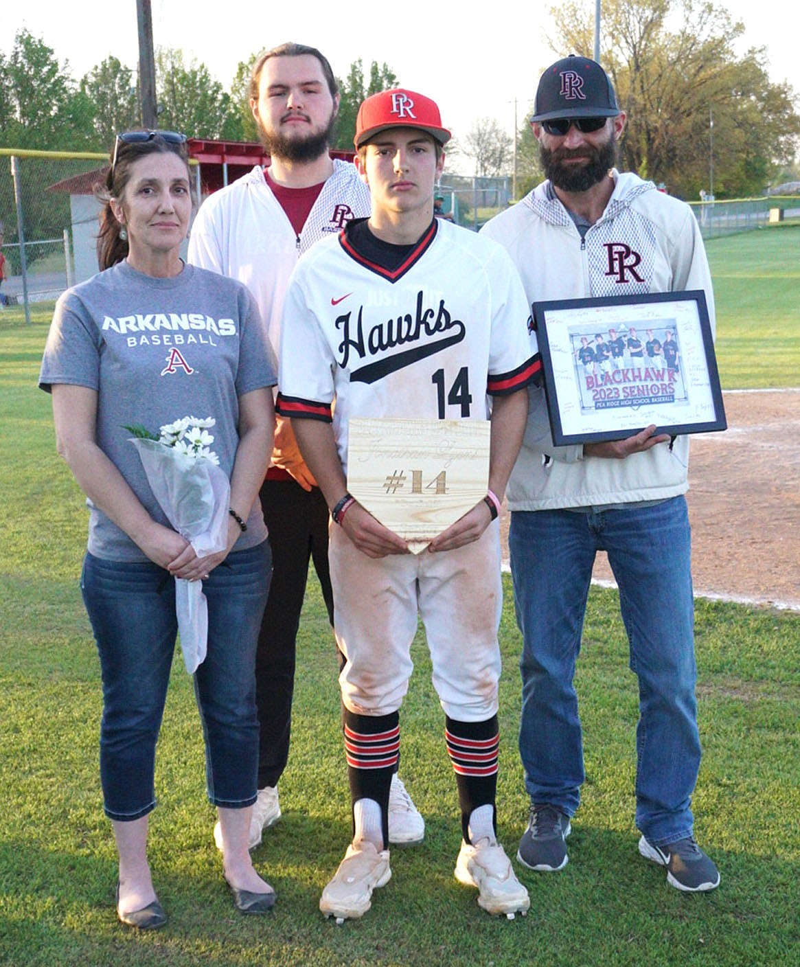 Blackhawk Baseball seniors 2023 honored | Pea Ridge Times