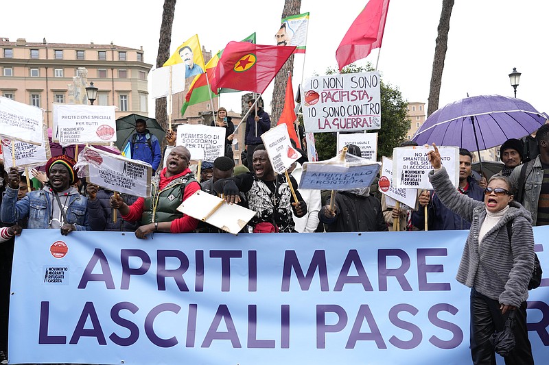 Italy’s bid to crack down on migrants sparks flap | Northwest Arkansas ...