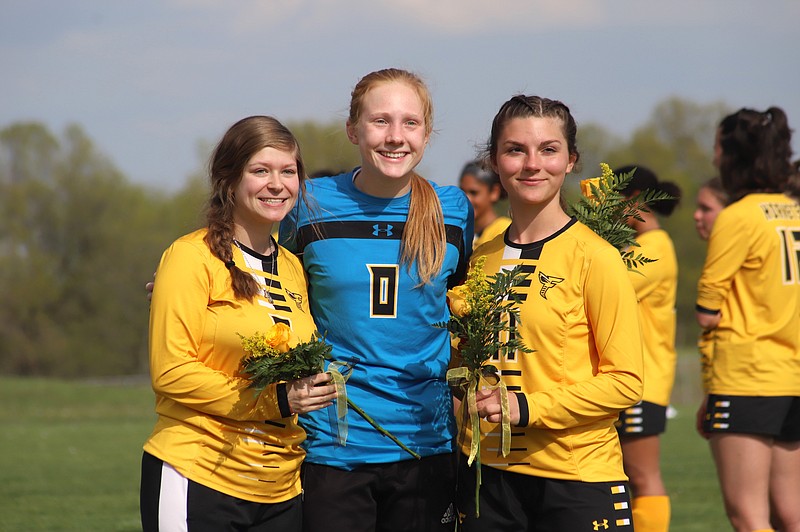 Fulton girls soccer falls to Kirksville on Senior Night