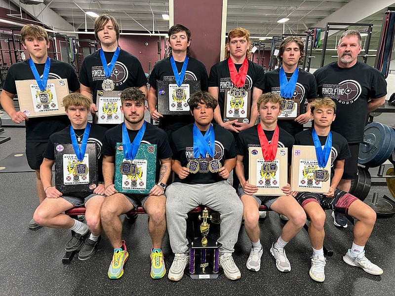 Gentry powerlifting team wins sixth national championship | Westside ...