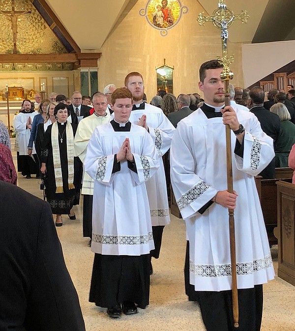 Vespers marks first service in remodeled Catholic Cathedral | Jefferson ...