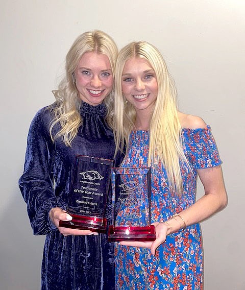 Hulbert sisters garner University of Arkansas cheer awards | The Herald ...