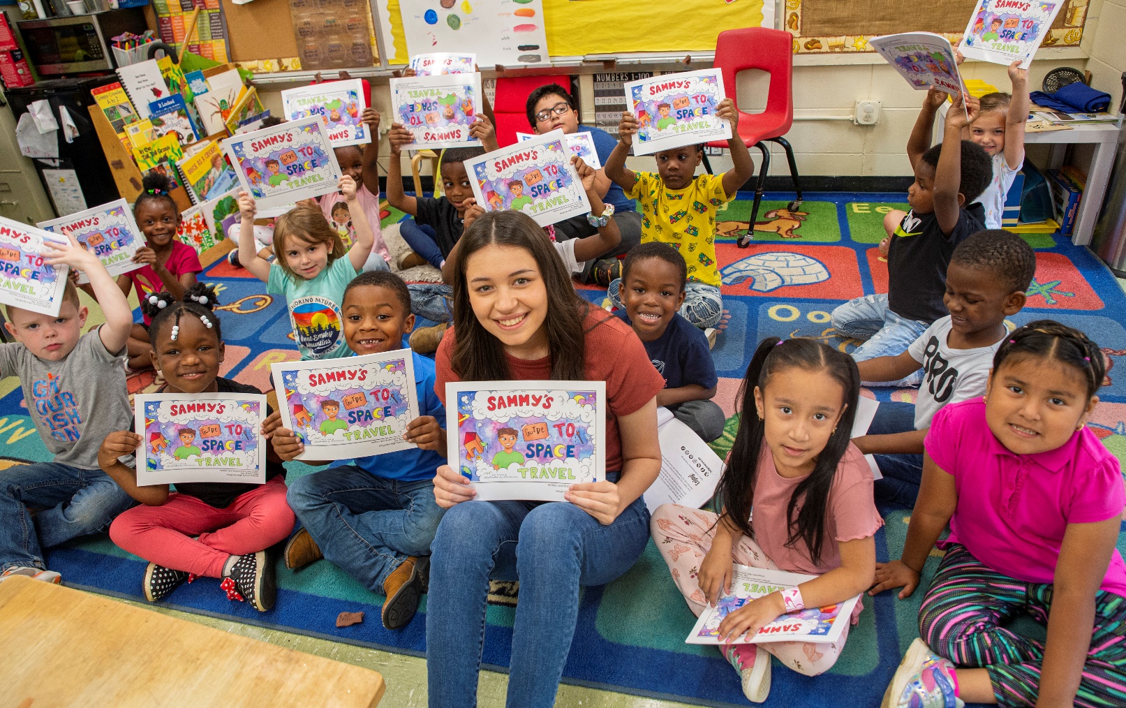 Walker Pre-Kindergarten Students Receive Copies of Magnolia High School ...