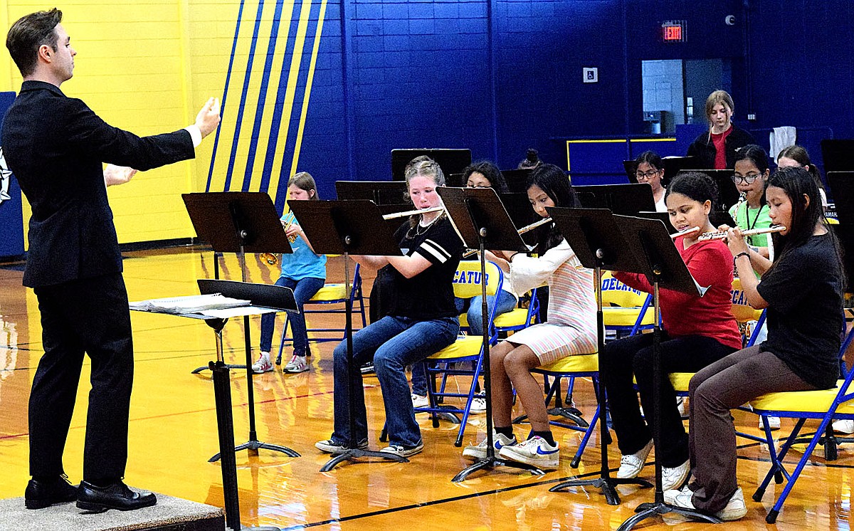 Decatur students play in spring band concert | Westside Eagle Observer