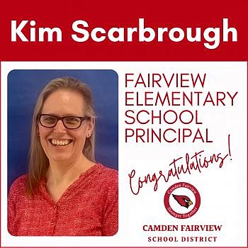 Fairview Elementary announces Scarbough as new principal | Camden News