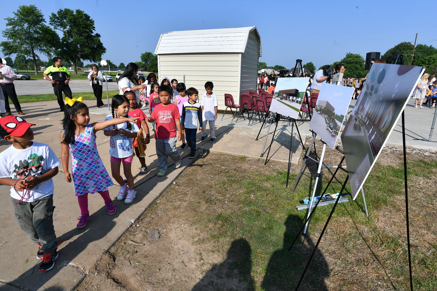 George Elementary has ceremony, celebrates start of remodeling project ...