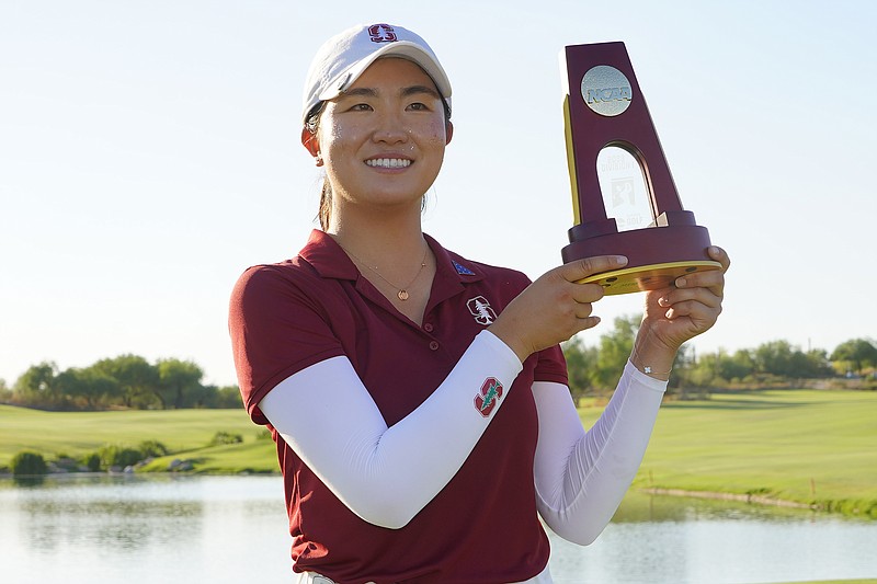 Record-breaking amateur Zhang turns pro | Northwest Arkansas Democrat ...