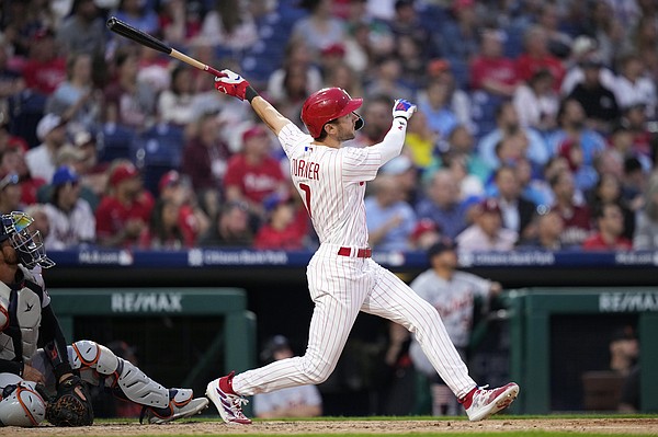 Trea Turner smashes 2 home runs as Phillies beat Tigers, 8-3 ... Trea Turner smashes 2 home runs as Phillies beat Tigers, 8-3 ...