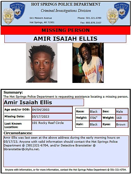 Family of missing man asks NAACP to intervene in case | Hot Springs ...