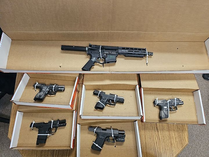 Police make several arrests, confiscate stolen, defaced guns ...