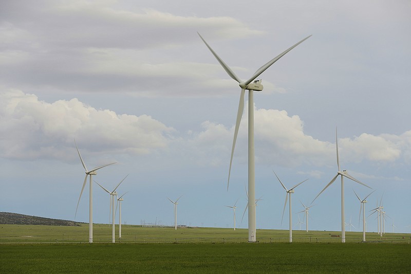 Turbines multiply on lands out West | The Arkansas Democrat-Gazette ...