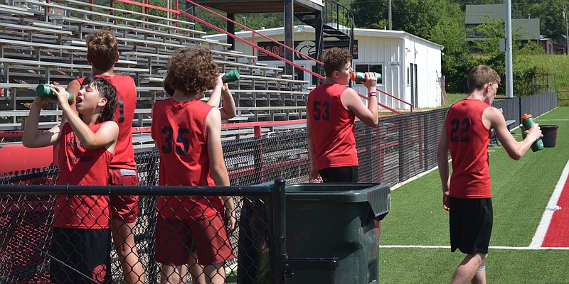 WATCH | CMS hits weight room hard to prep for season | Hot Springs ...