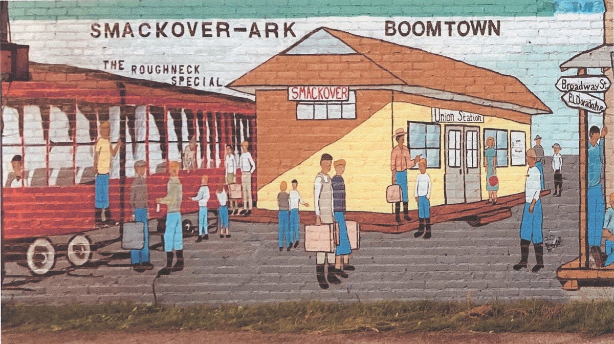 Kennedy Park murals give a look back to Smackover's beginnings | El ...