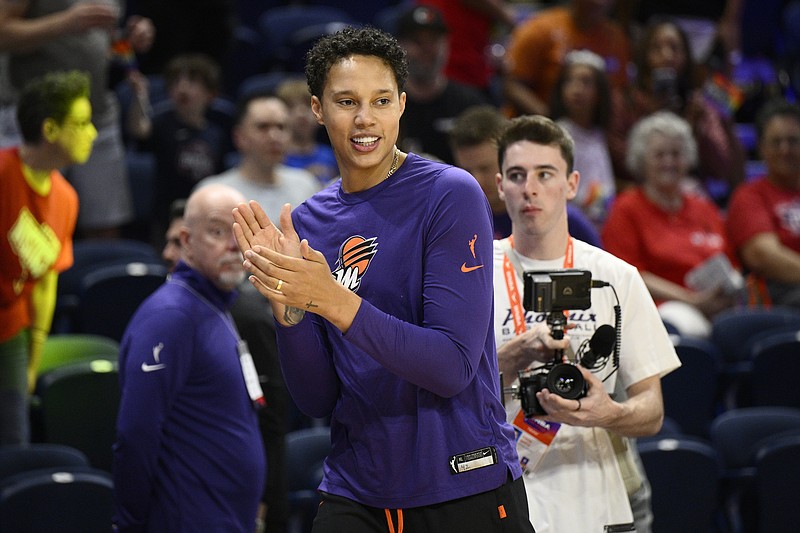 Griner chosen as an WNBA All-Star starter with Wilson and Stewart ...