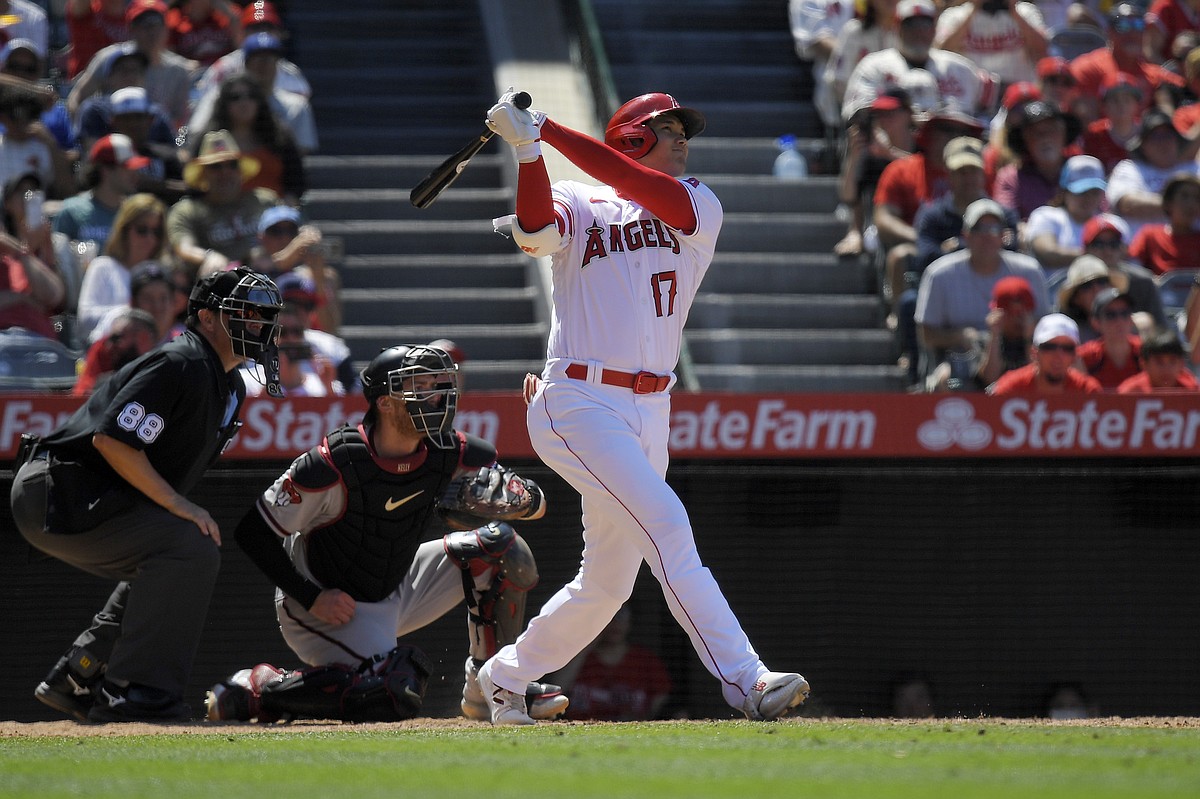 Ohtani, Trout homer to lead Angels past Diamondbacks, 5-2 | Texarkana ...