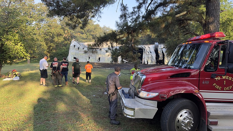 Early morning blaze destroys metal commercial building | Hot Springs ...