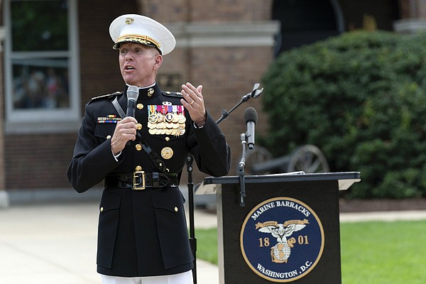 Marine commandant steps down | The Arkansas Democrat-Gazette - Arkansas ...