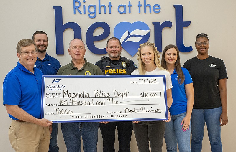 Farmers Bank Foundation donates $10,000 for Magnolia PD training ...