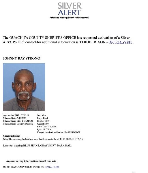 Family offers reward in missing person case | Camden News